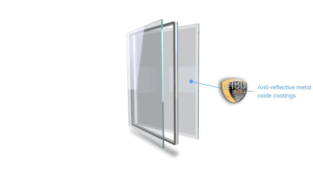 LoĒ-180ESC Glass | Cardinal Glass Industries